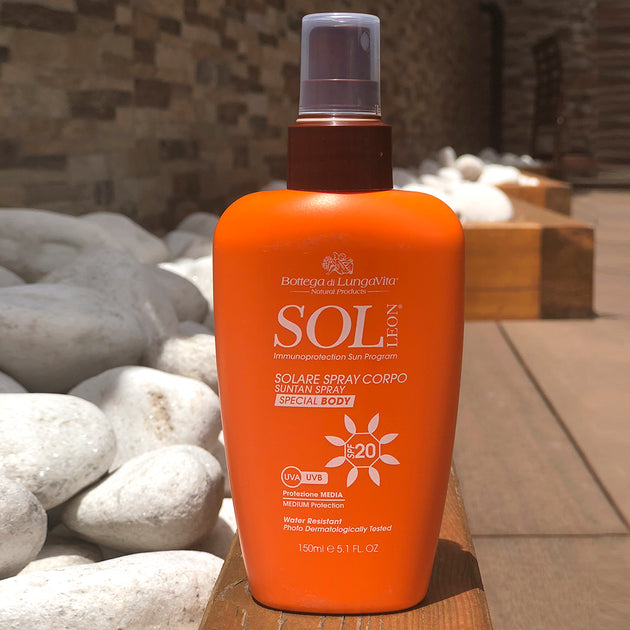 Sol Leon Spray Solar SPF20 │Bottega di Lungavita